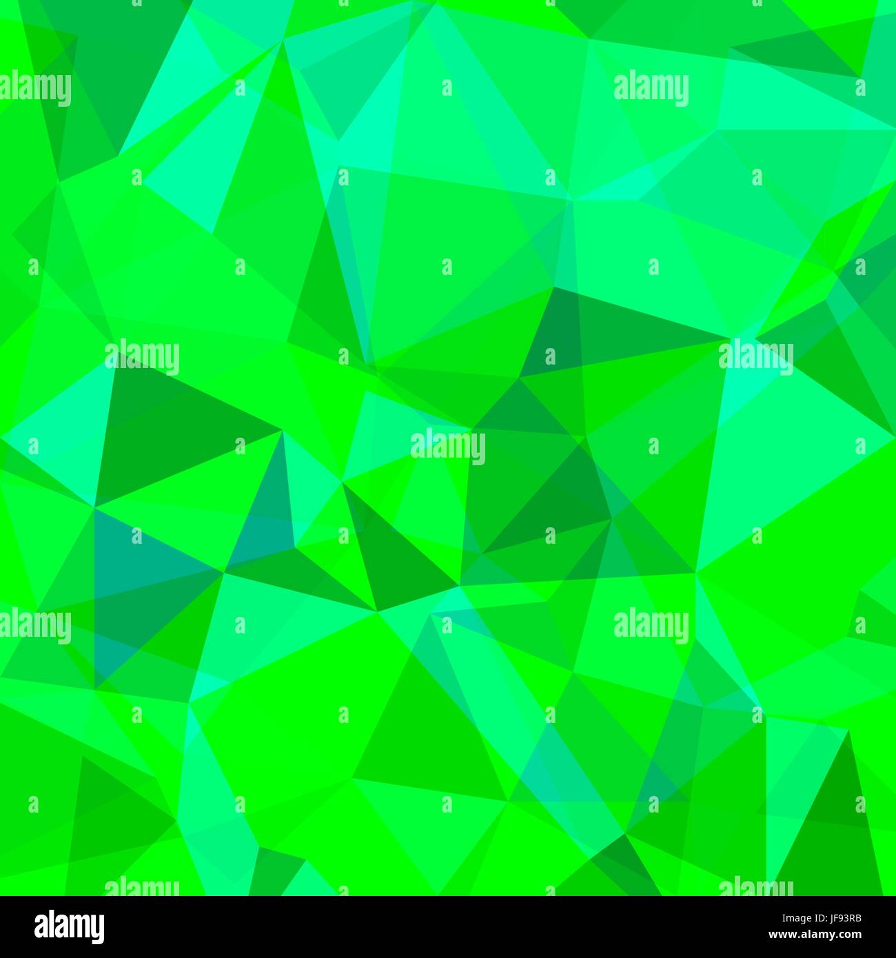 Abstract Green Polygonal Background. Green Geometric Pattern Stock ...