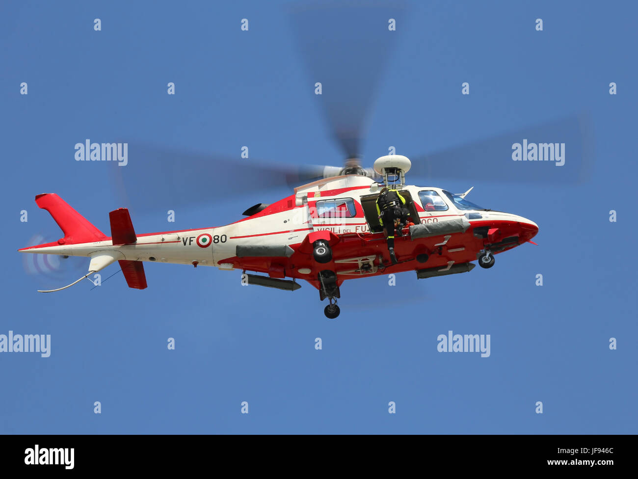 Italian fire brigade hi-res stock photography and images - Alamy