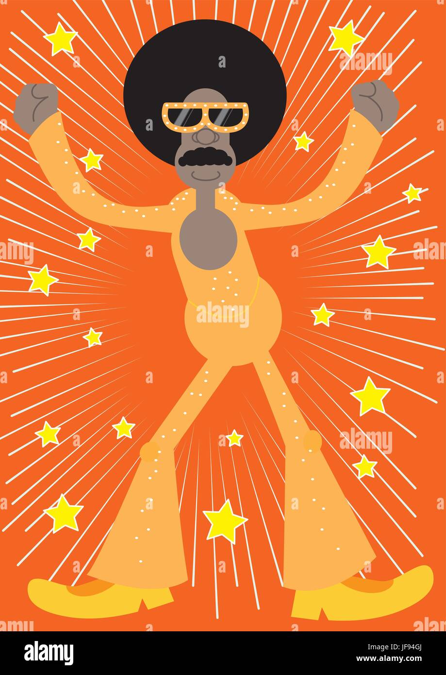 golden age of retro music disco dancing Stock Vector Image & Art - Alamy