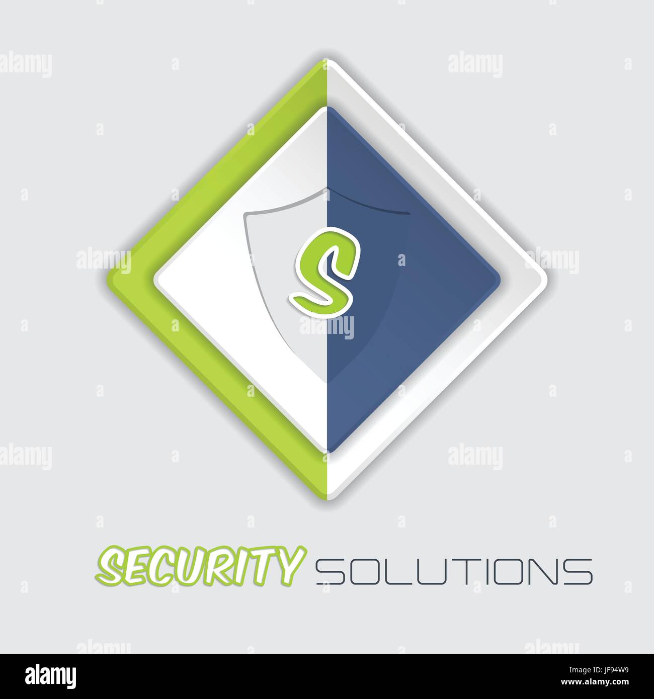 Security solutions advertising background Stock Vector Image & Art - Alamy