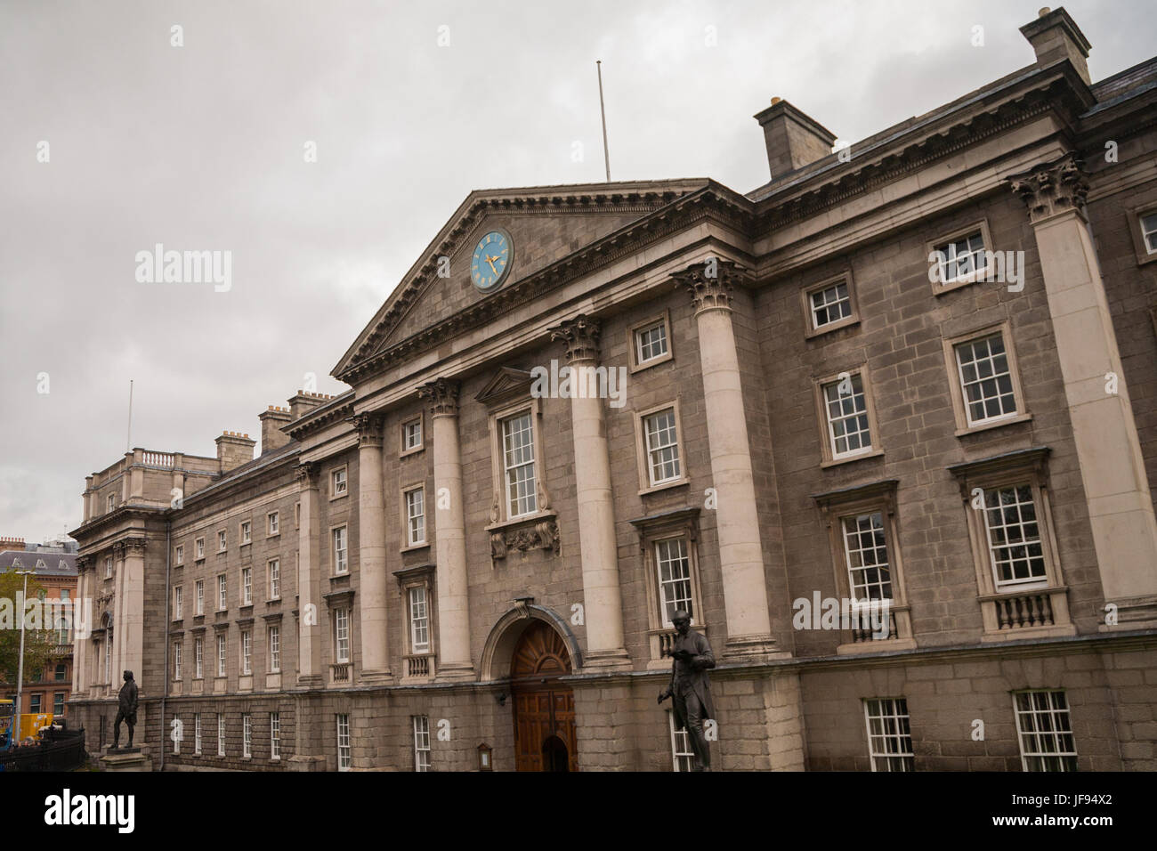 The exterior of Trinity College in Dublin, Ireland Stock Photo - Alamy