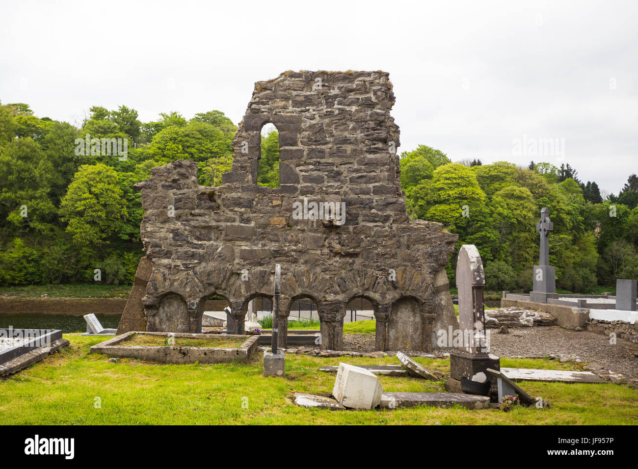Donegal Abbey in Donegal, Ireland Donegal Abbey in Donegal, Ireland ...