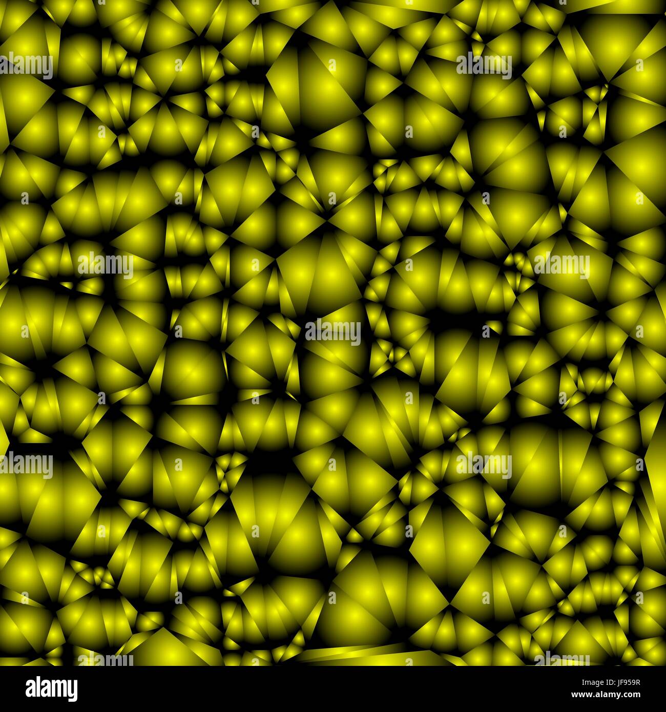 Abstract Yellow Bubble Background. Yellow Bubble Pattern Stock Vector ...