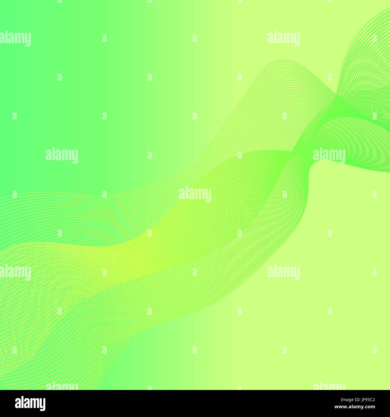 Abstract Green Wave Background. Abstract Green Pattern Stock Vector ...