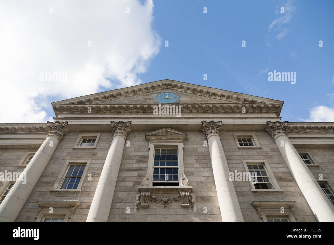 The exterior of Trinity College in Dublin, Ireland Stock Photo - Alamy