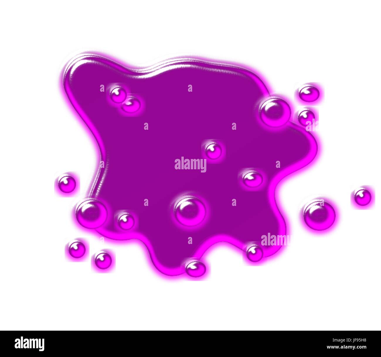 Blob of grease Stock Vector Images - Alamy