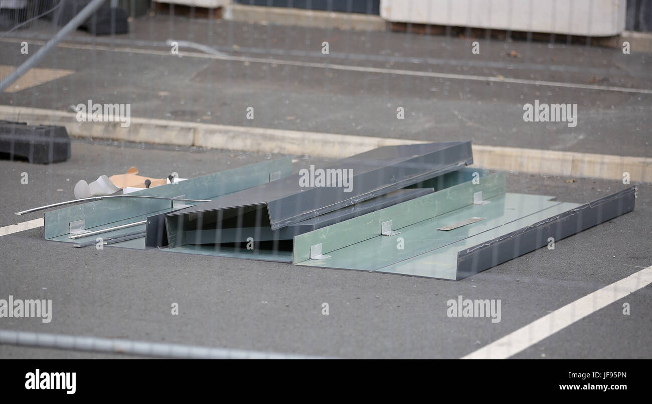 After they were removed from the building hi-res stock photography and ...