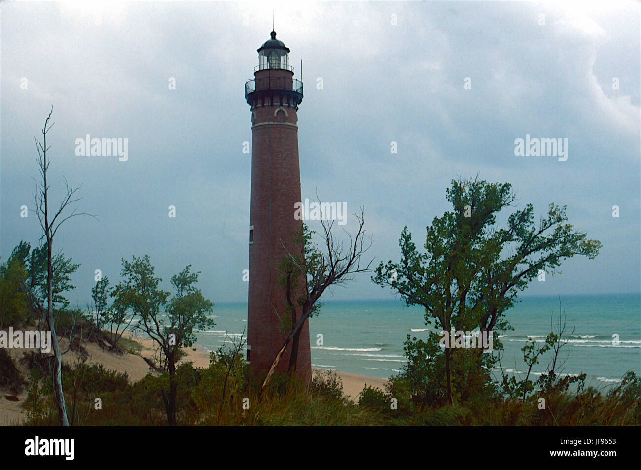 Little Sable Point Lighthouse, Michigan 10 07 Stock Photo - Alamy