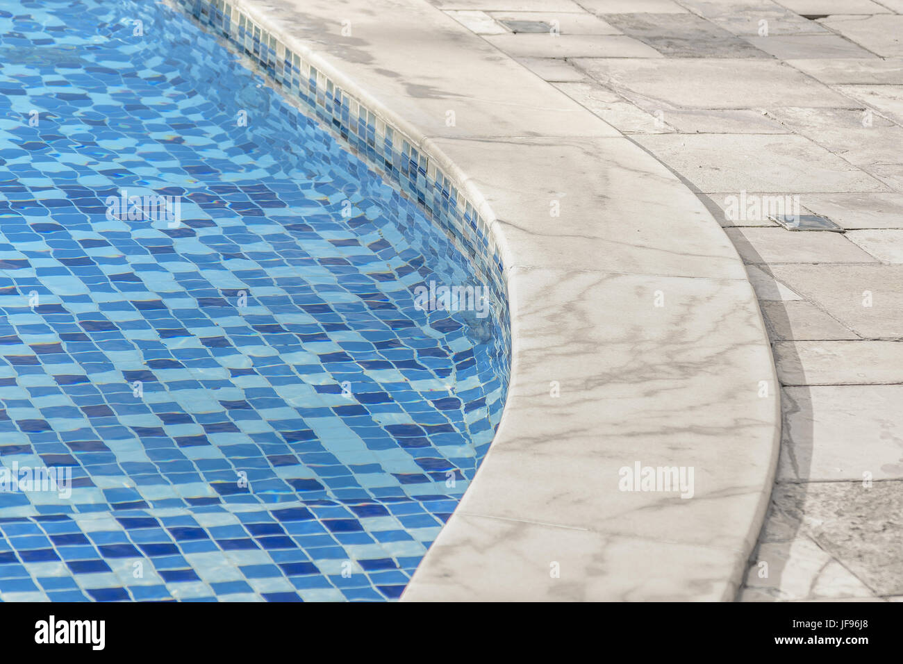 Empty Swimming Pool Detail Stock Photo - Alamy