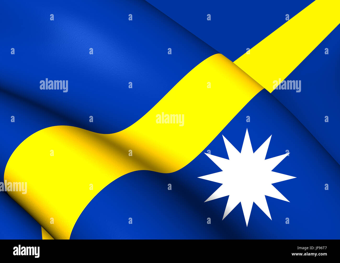 Flag republic nauru pleasant hi-res stock photography and images - Alamy