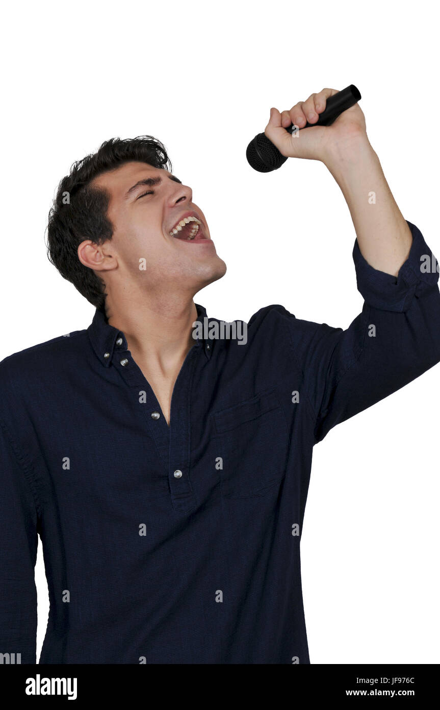 Singer man concert hi-res stock photography and images - Alamy