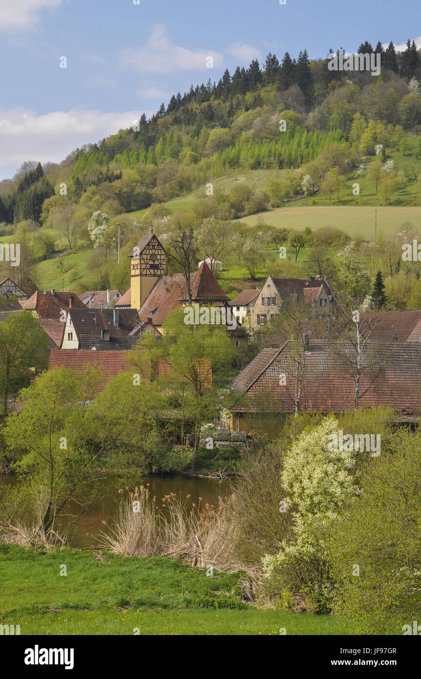 Jagst valley hi-res stock photography and images - Alamy