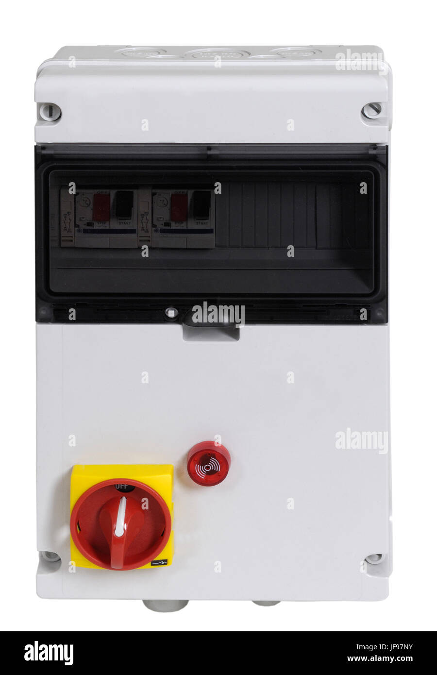 isolated on white,electric control box Stock Photo - Alamy