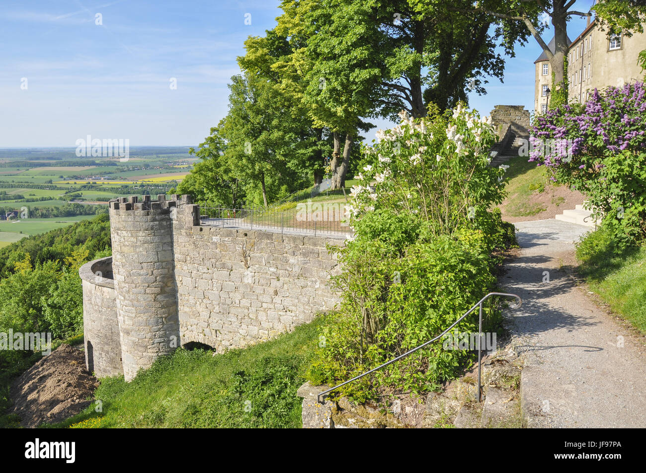 Old-Town of Waldenburg, Germany Stock Photo - Alamy