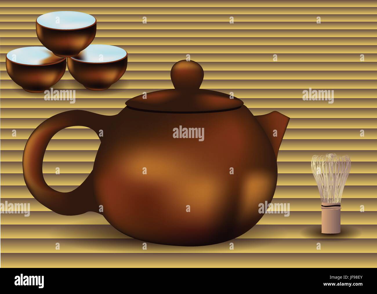 Exotic tea Stock Vector Images - Alamy