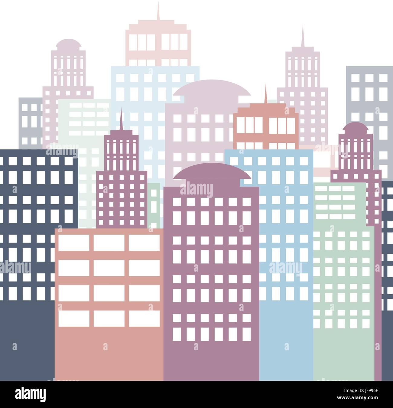 City vista view Stock Vector Images - Alamy