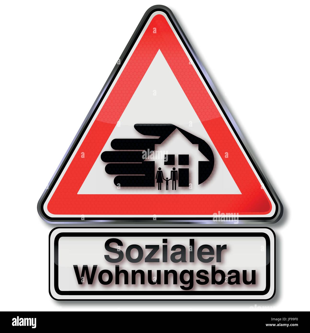sign with social,housing Stock Vector Image & Art - Alamy