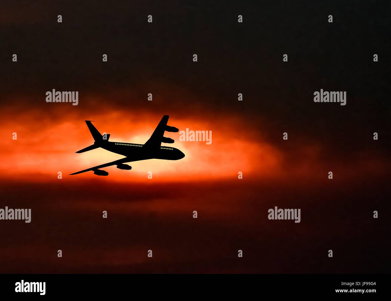 Jet airplane model in Stock Vector Images - Alamy