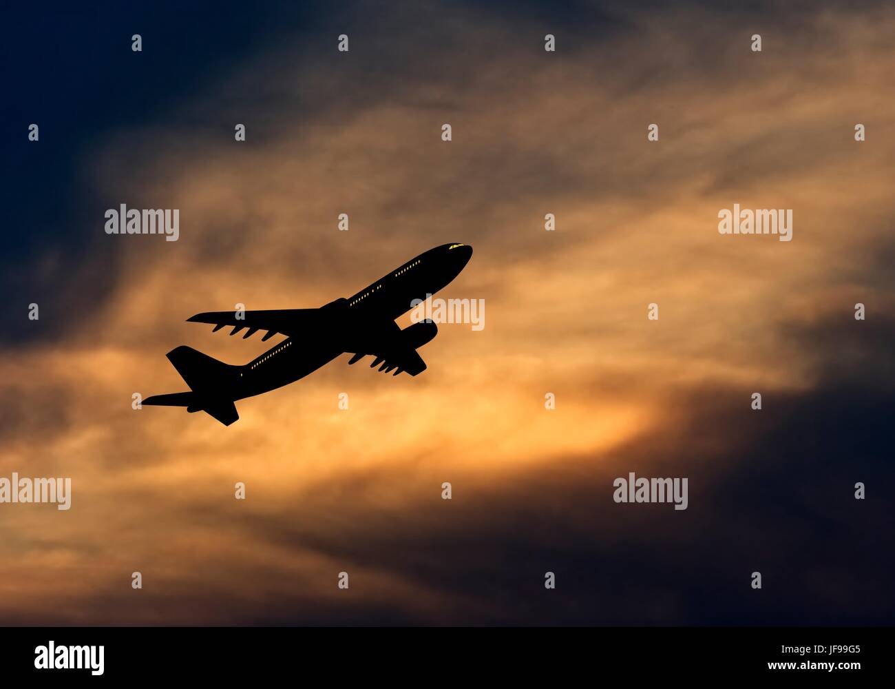 Jet airplane model in Stock Vector Images - Alamy