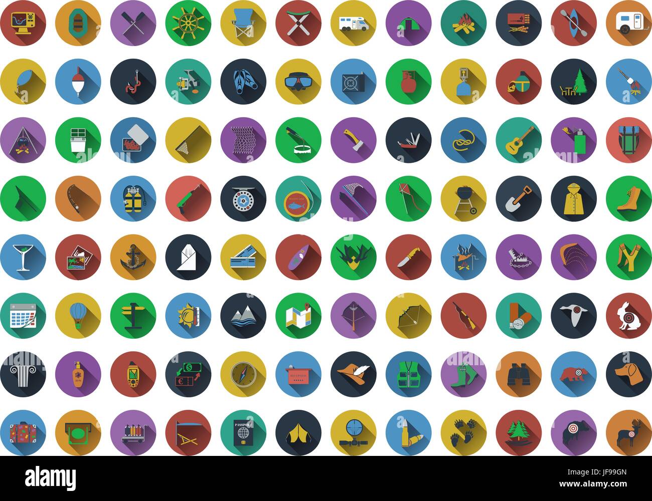 Big bright sun circle Stock Vector Images - Alamy