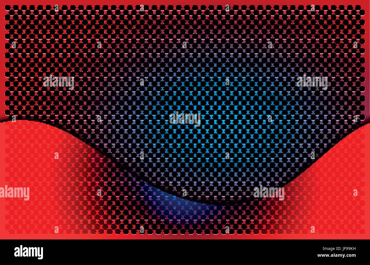 blue, dots, gradient, pattern, curve, red, blue, dots, gradient ...