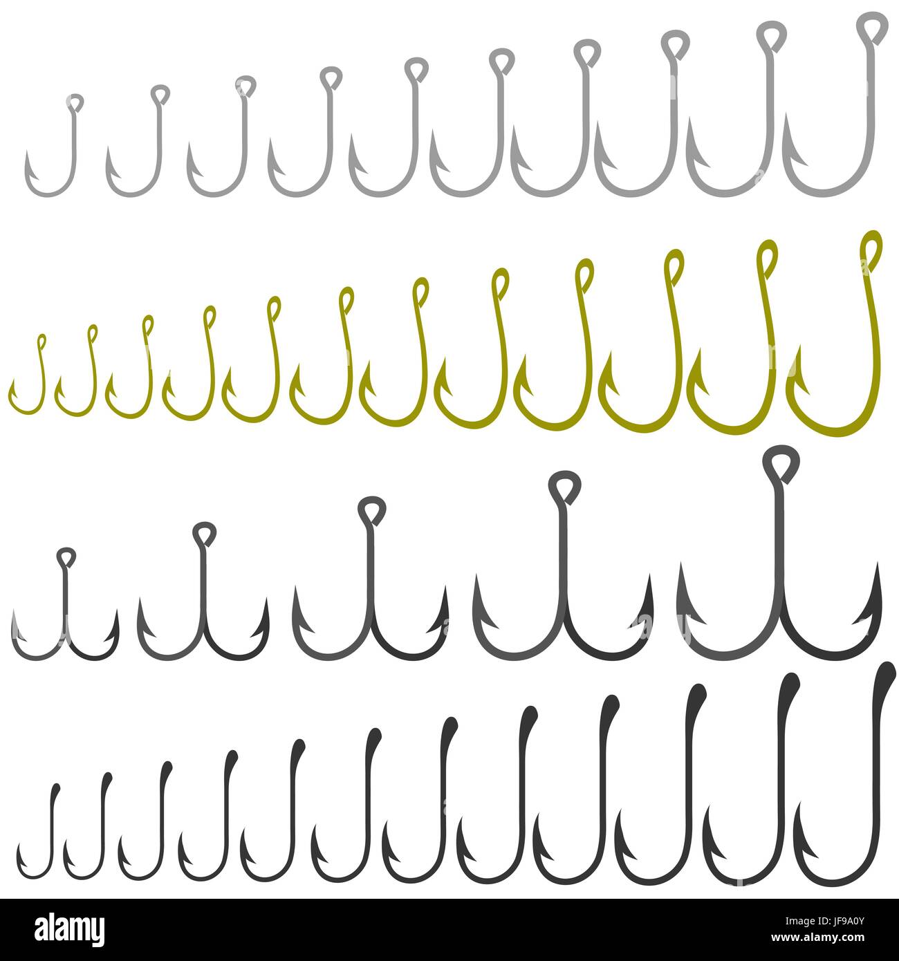 Hooks on Stock Vector Images - Alamy