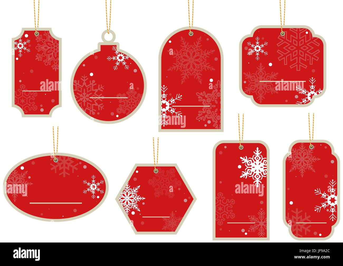 Christmas Price Tag Set Stock Vector Image & Art - Alamy