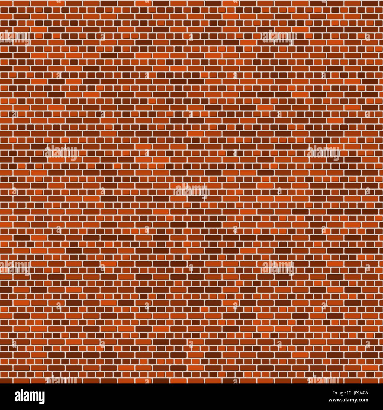 Brick Wall Background. Abstract Red Brick Pattern Stock Vector Image ...