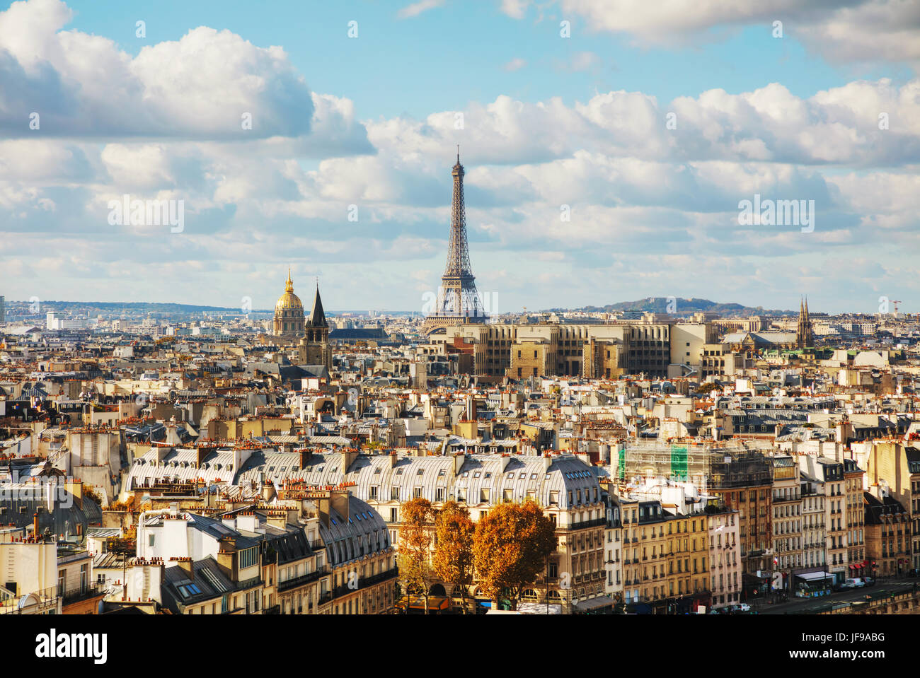 Aerial overview of Paris Stock Photo - Alamy
