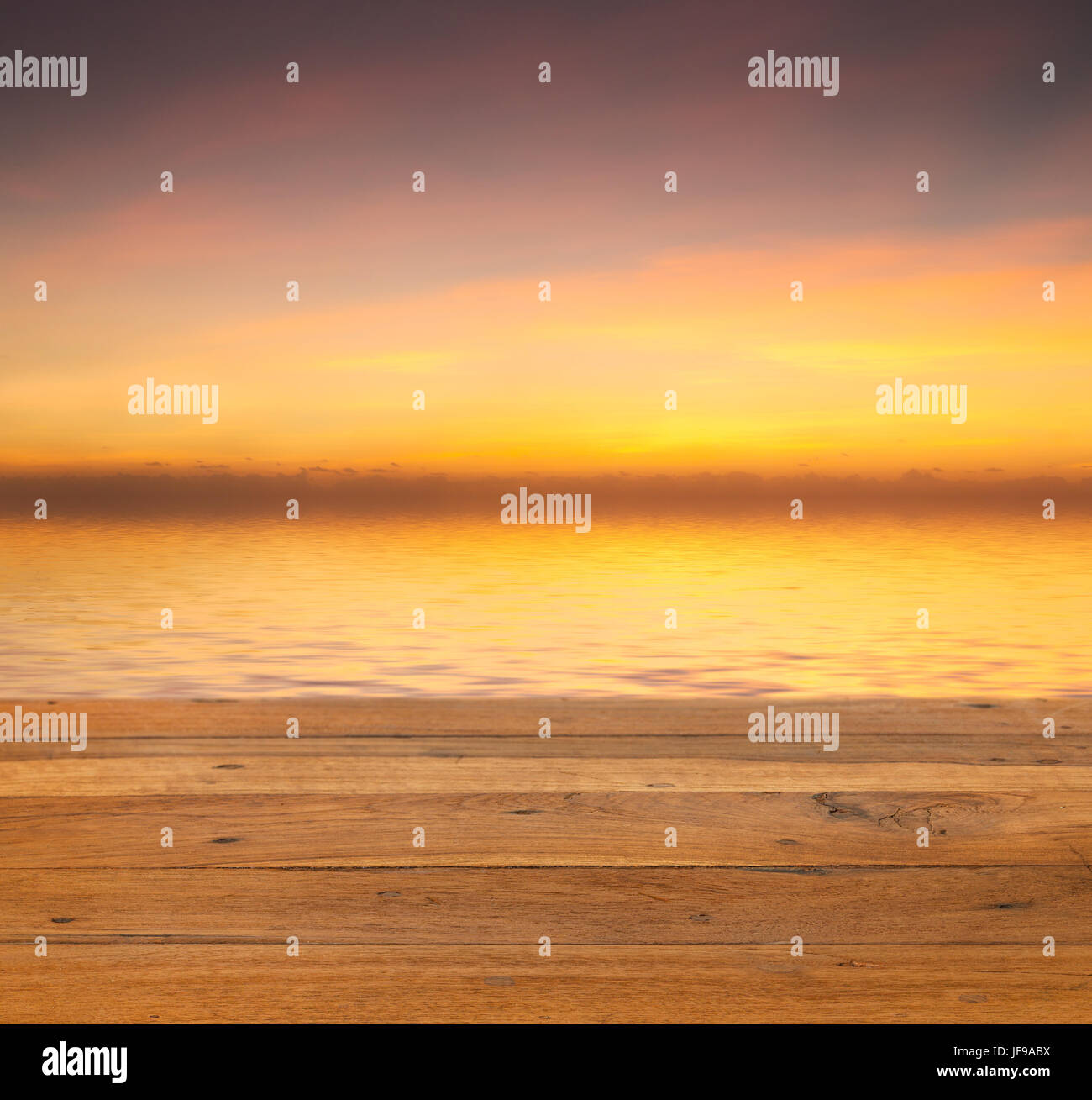 Decking sunset hi-res stock photography and images - Alamy