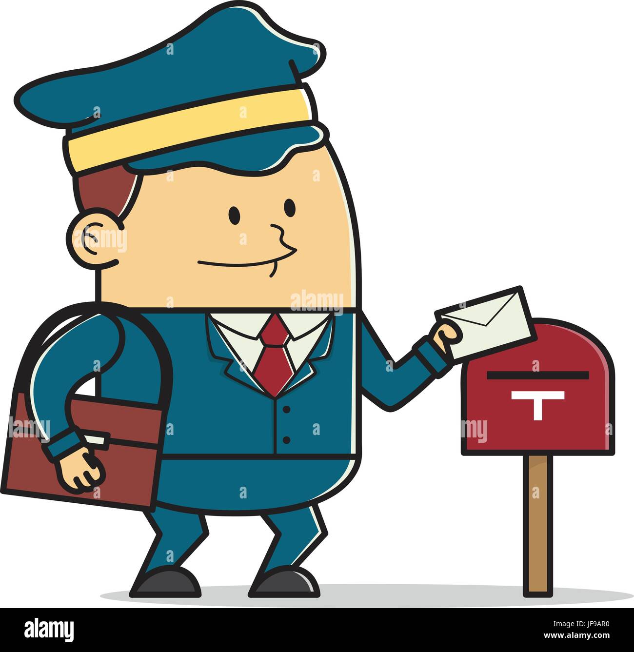 Retro images of office people hi-res stock photography and images - Alamy