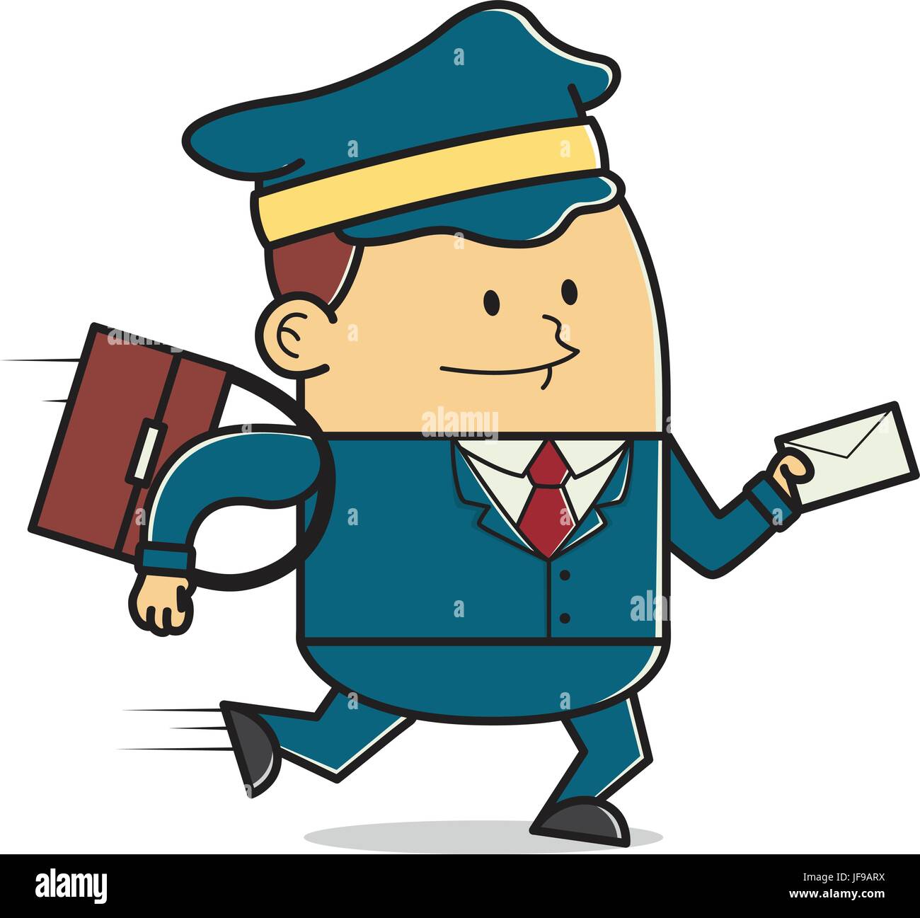 Retro images of office people Stock Vector Images - Alamy