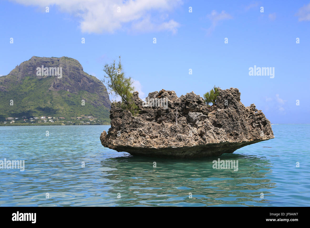 Mauritius, Crystal Rock, Le Morne Stock Photo - Alamy