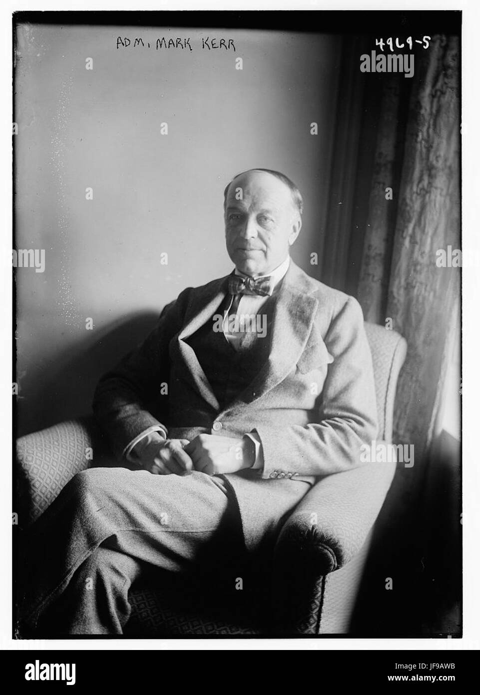 Admiral Mark Kerr, a key figure in naval history, captured in this ...