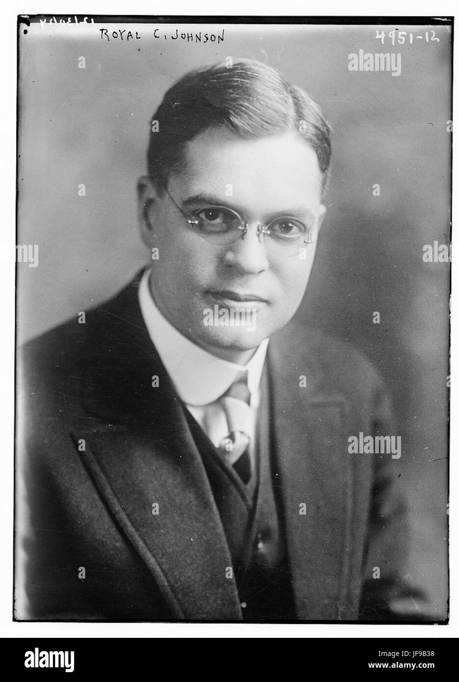 A portrait of Royal C. Johnson, a prominent figure whose legacy and ...