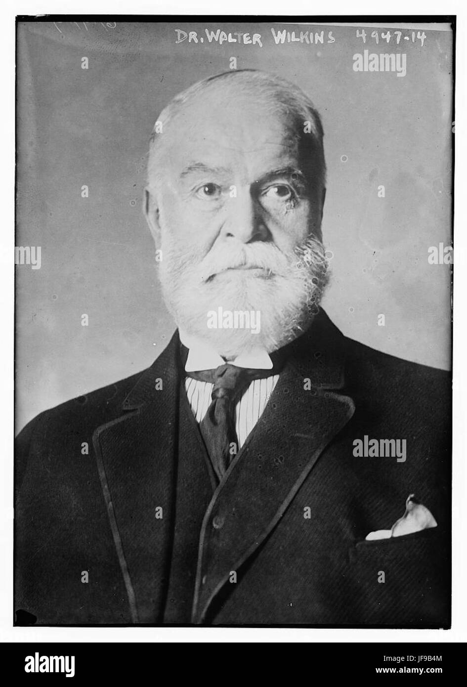 A portrait of Dr. Walter Wilkins, a respected historical figure known ...