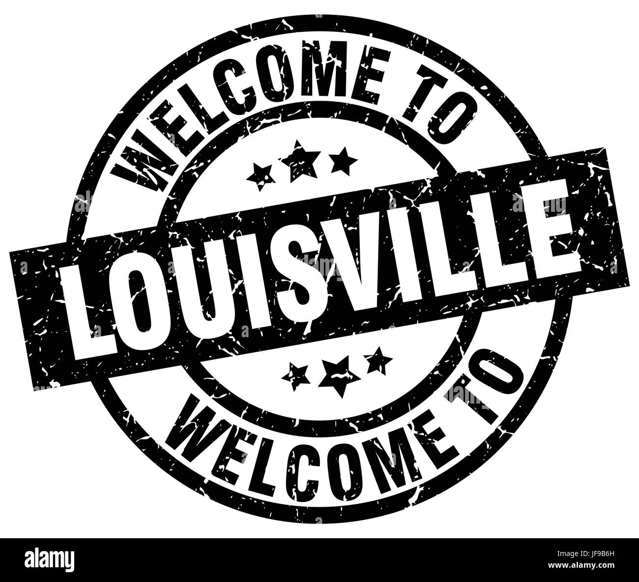 welcome to Louisville black stamp Stock Vector Image & Art - Alamy