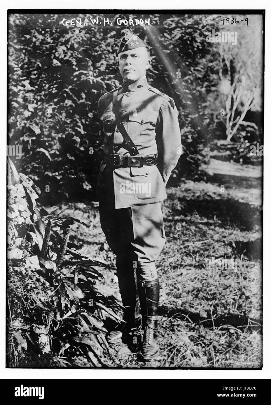 Portrait of General WH Gordon, a notable military figure whose legacy ...