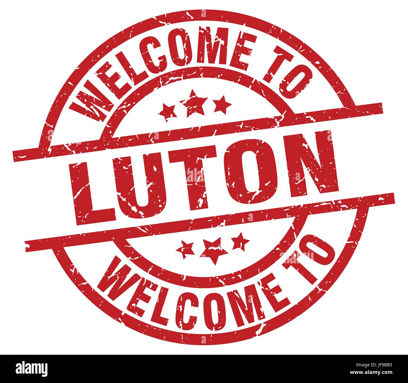 welcome to Luton red stamp Stock Vector Image & Art - Alamy