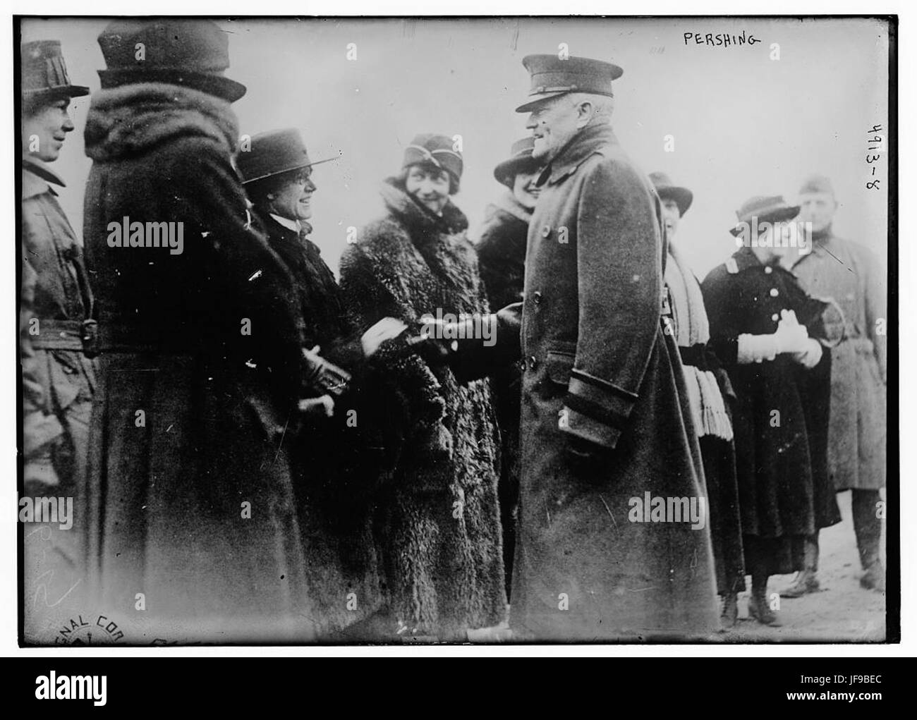 General Pershing, renowned U.S. Army officer during World War I Stock ...