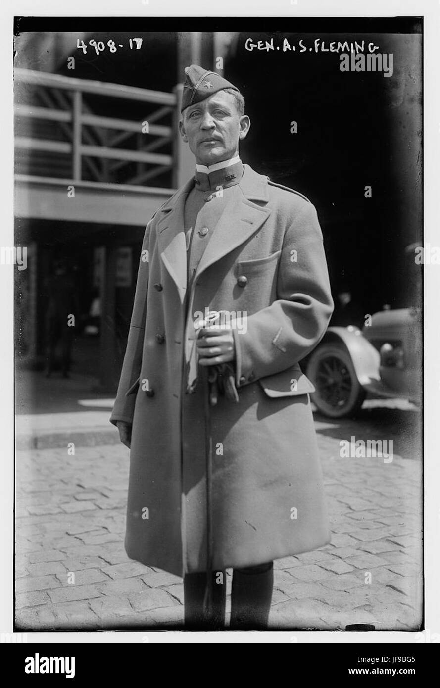 Gen AS Fleming: A portrait of Gen AS Fleming, capturing the personality ...