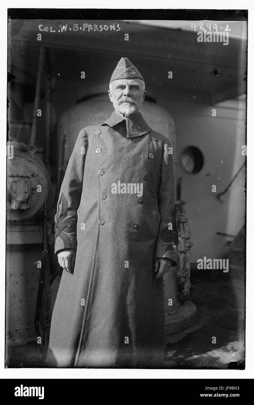 A portrait of Colonel W.B. Parsons, reflecting his contribution to ...