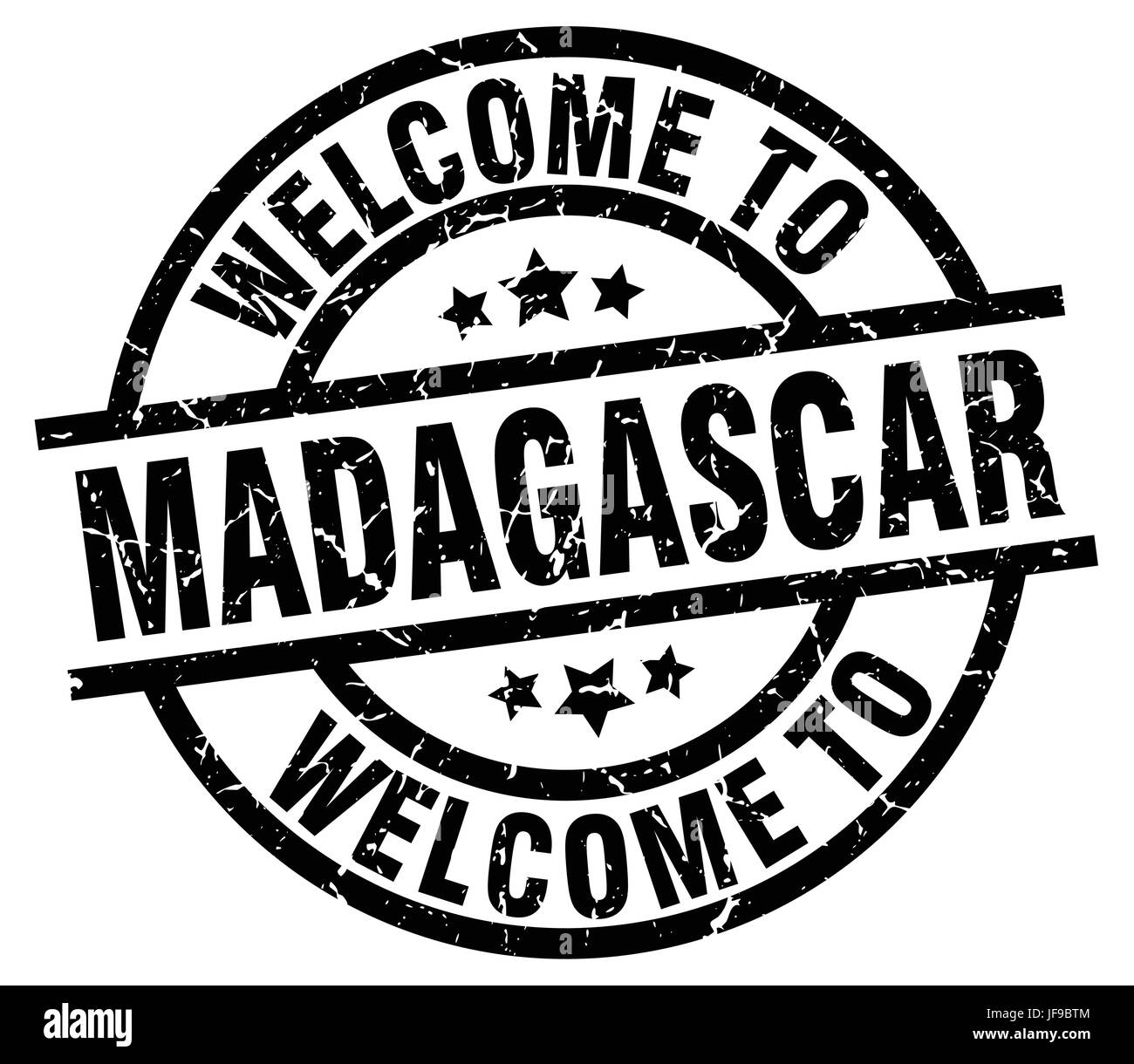 welcome to Madagascar black stamp Stock Vector Image & Art - Alamy