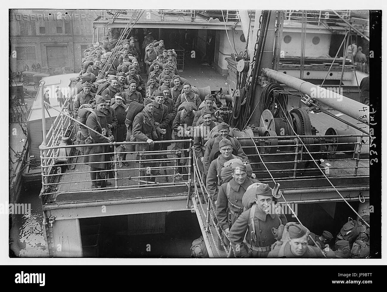A historical image related to the 335th Infantry, capturing a key ...