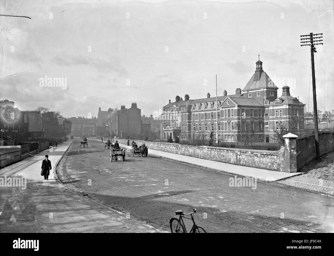 Harcourt street Black and White Stock Photos & Images - Alamy
