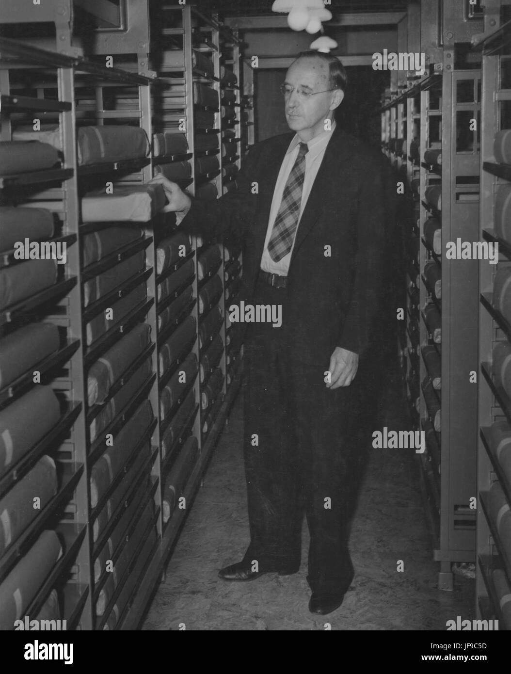 Photograph of Archivist of the United States Solon J Buck Stock Photo ...
