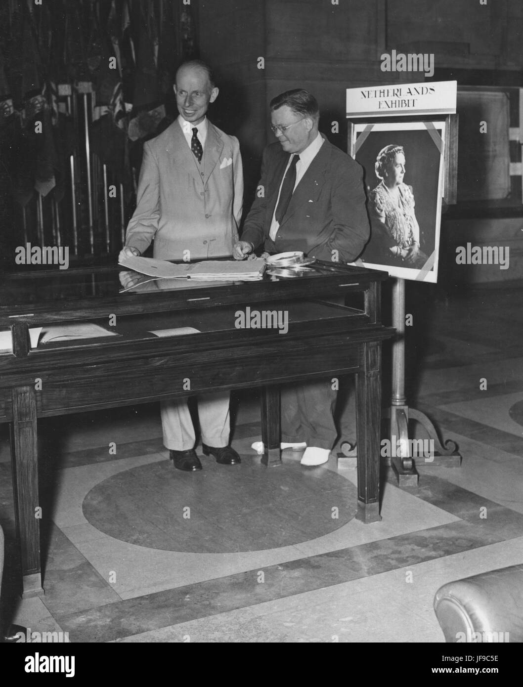 A photograph of the Ambassador of the Netherlands, His Excellency E ...