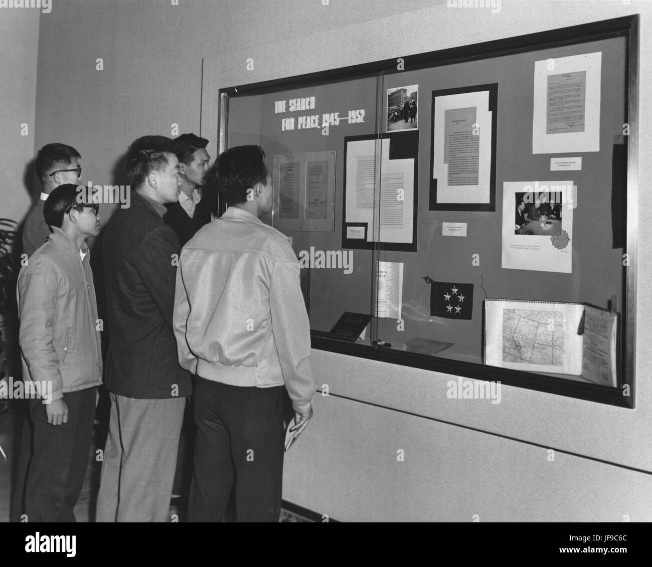 A captivating photograph of the Dwight D. Eisenhower Presidential ...