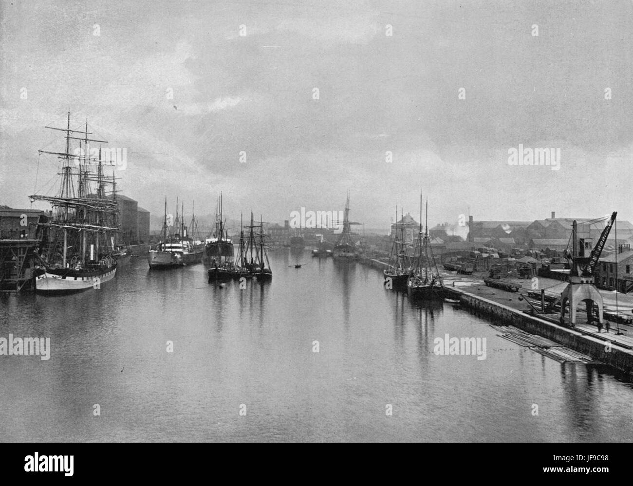 British trade dock 19th century hi-res stock photography and images - Alamy