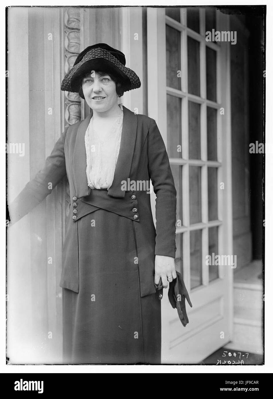 A historical photograph of Alcock, likely depicting an individual or ...